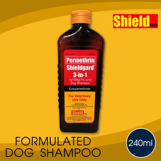 Shieldgard 3 in 1 Permethrin Dog Shampoo 240ml | Shopee Philippines