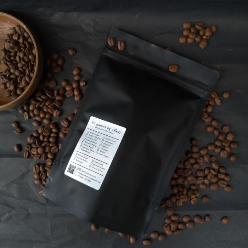 500 grams Sagada Arabica, Benguet Arabica, Italian, Espresso, House ...