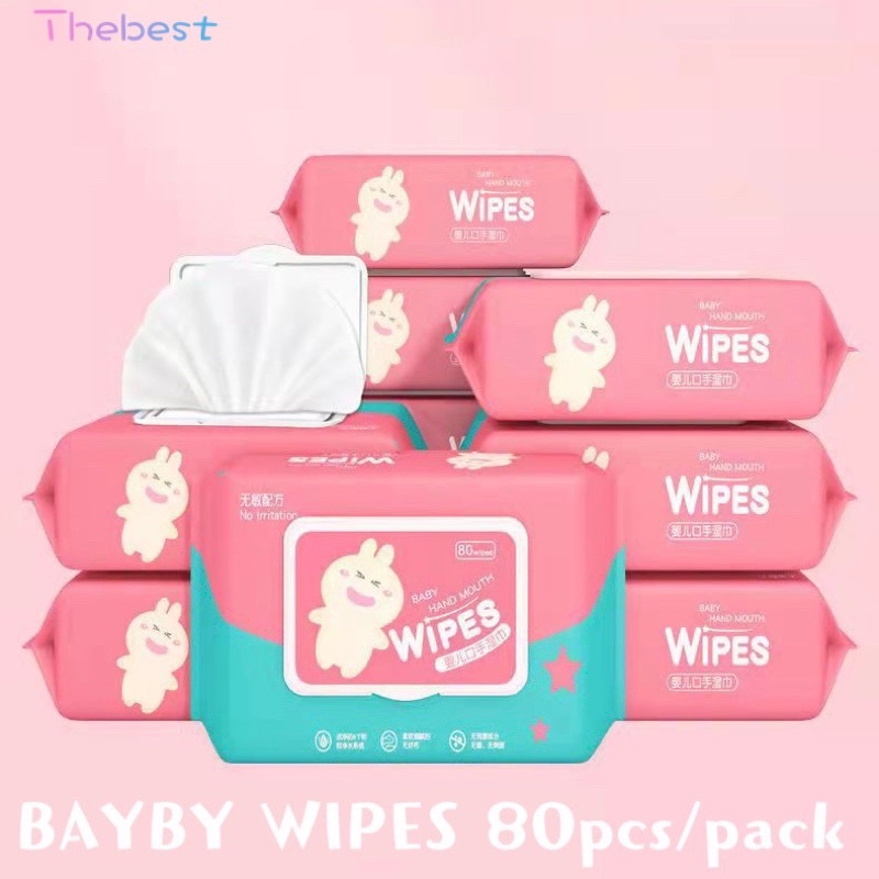 H&L COD#Organic Baby Wipes 80 Pcs Per Pack 99% Water Hypoallergenic ...