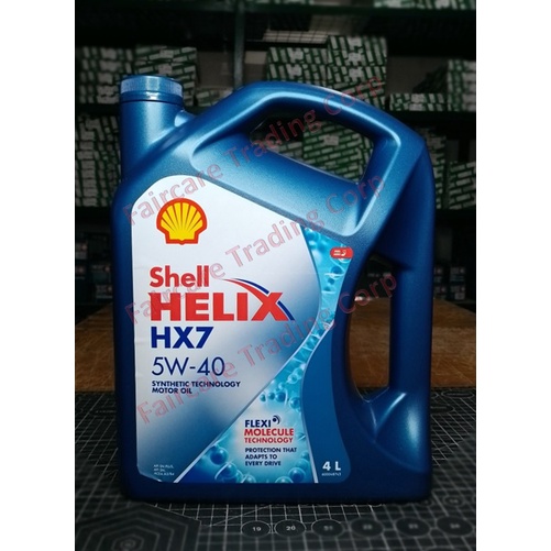 Shell Helix HX7 5W-40 Semi-Synthetic Engine Oil 4Liter | Shopee Philippines