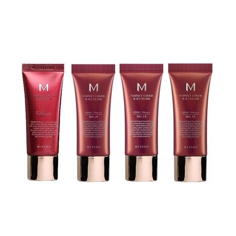 [MISSHA] M Perfect Cover BB Cream SPF 42 PA+++ 20ml | Shopee Philippines