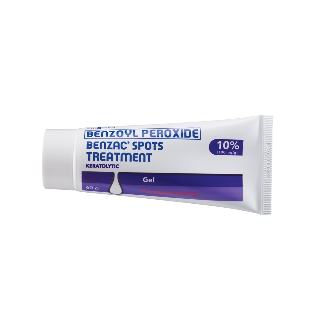Benzac Benzoyl Peroxide Spots Treatment Gel 10% 60gm [Anti-Acne ...