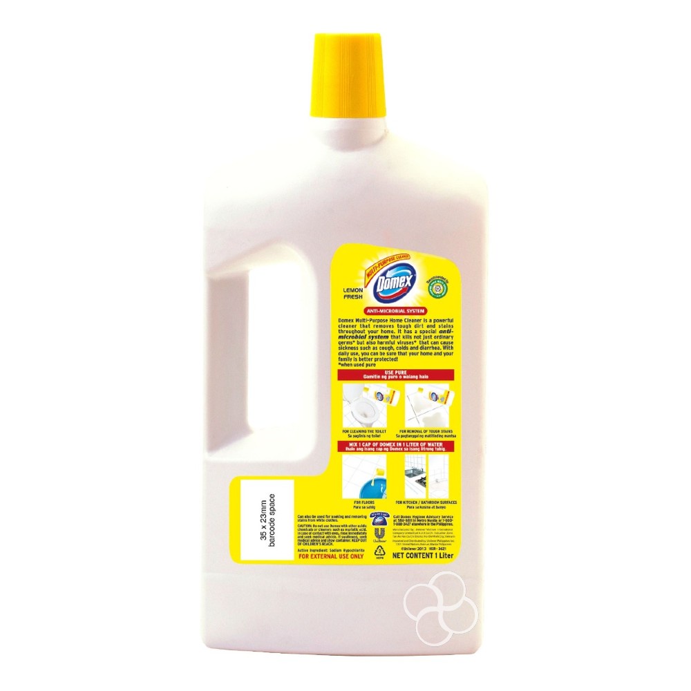 Domex Lemon fresh Multi-purpose Cleaner 1L - Honest Bee
