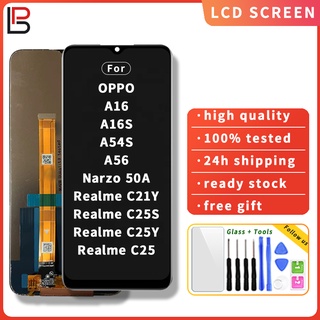 For OPPO A6 2021 A16 A16S A54S A56 Narzo 50A Realme C21Y C25 C25S C25Y ...