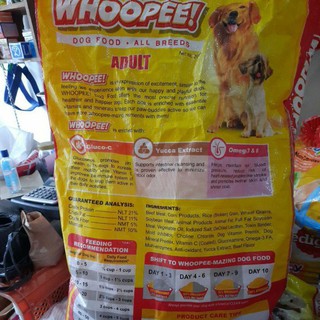 WHOOPEE! DOG FOOD for ADULT 1 kg | Shopee Philippines