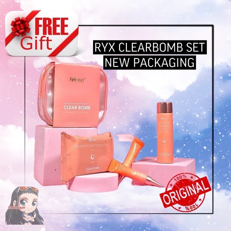 Ryx Clear Bomb Set Original | Shopee Philippines