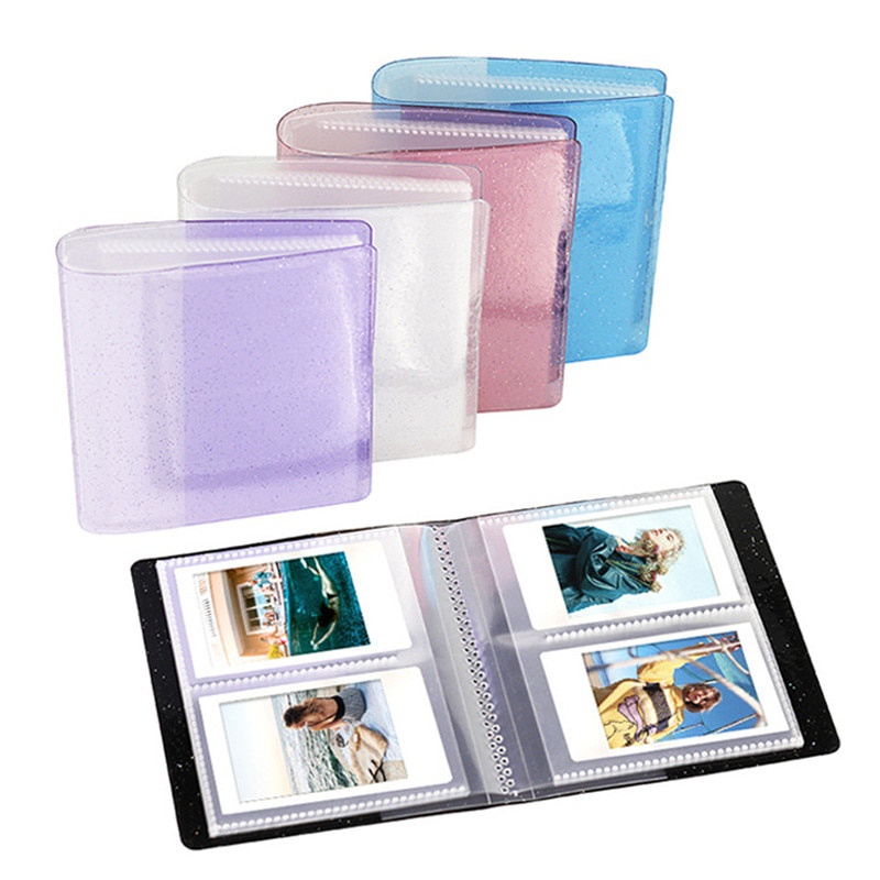 LOMO Cards Photo Album Cards Mini Holder Card Sleeve Transparent 64 ...