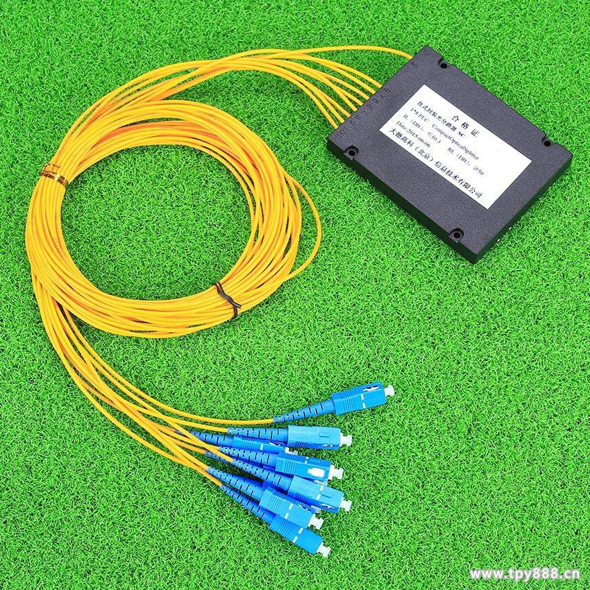 1 : 2 / 1 : 4 / 1 : 8 / 1 : 16 FTTH PLC Fiber Splitter Cable SC Fiber ...