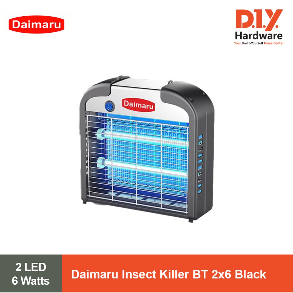 Daimaru Insect Killer BT 2X6W Mosquito Killer White or Black | Shopee ...