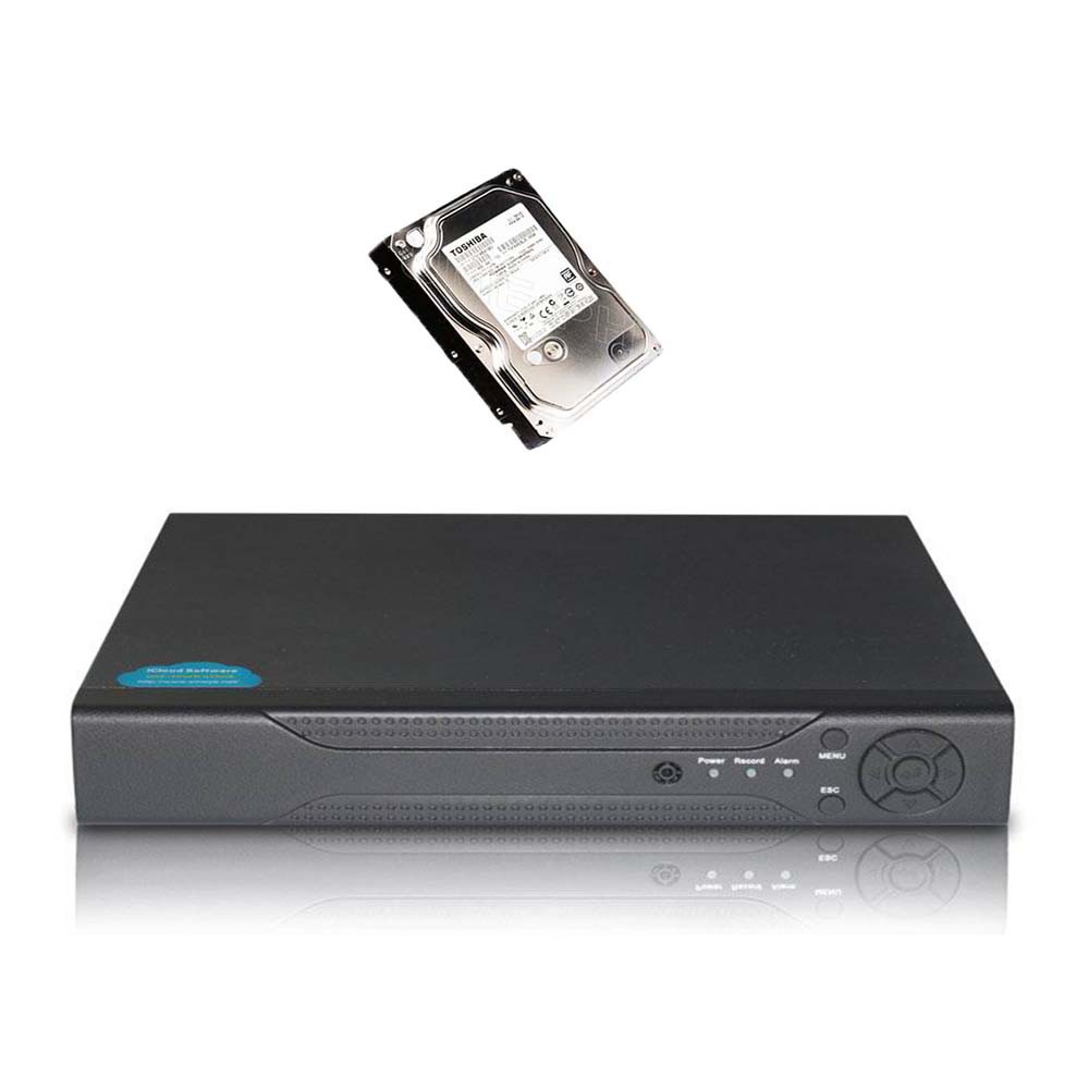 16CH 2MP 1080P CCTV DVR 6-In-1 AHD TVI CVI XVI CVBS NVR h.264 Video ...