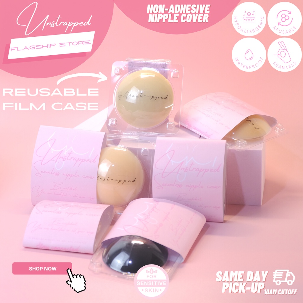 Unstrapped Non-Adhesive Nipple Cover / Pasties / Tape | Shopee Philippines