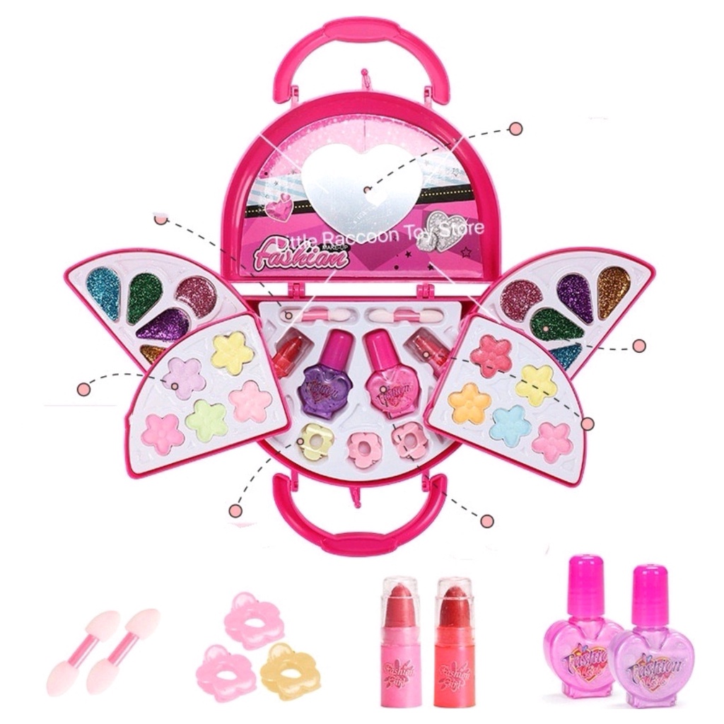 cosmetic play toy set. real cosmetic. safe. 8 designs | Shopee Philippines