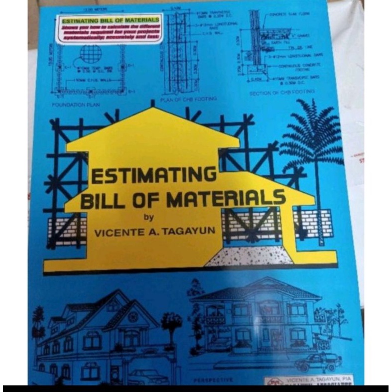 Estimating bill of materials by tagayun | Shopee Philippines