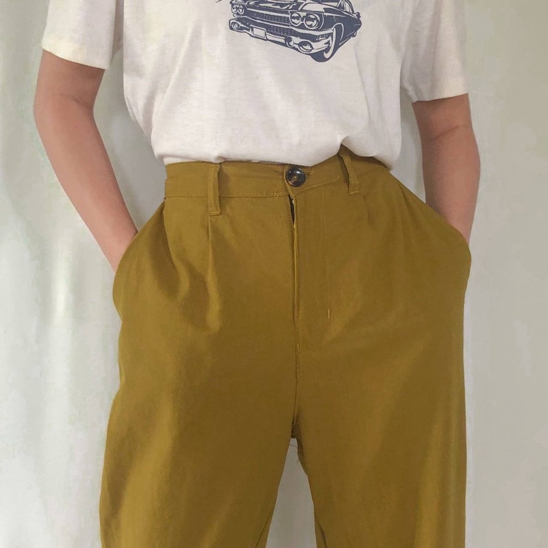 LIANA Pants - Cotton Linen Pants (Wide Leg) | Shopee Philippines