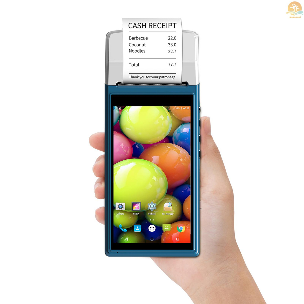 Ready PDA Terminal Android POS Receipt Printer 58mm Handheld 1D/2D/QR ...