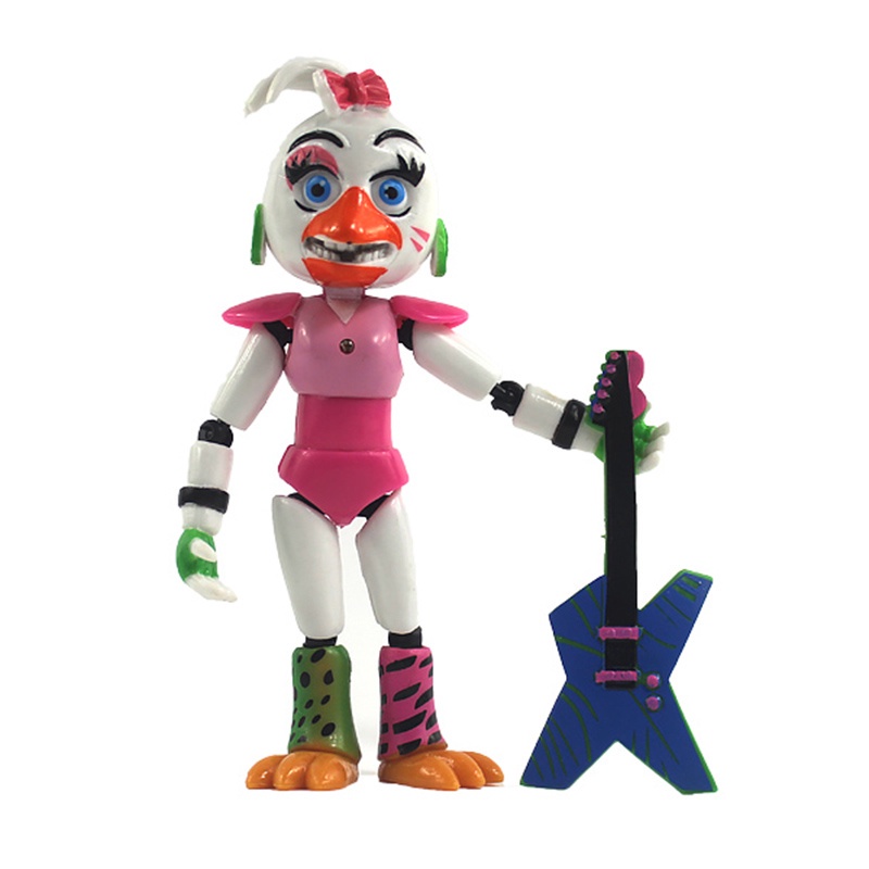 5pcs FNAF Five Nights At Freddy's Baby Ballora Funtime Freddy Ennard ...