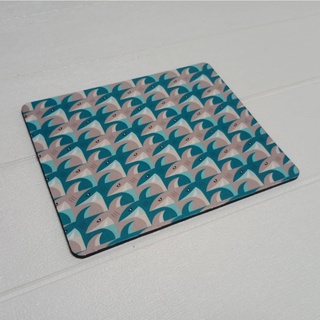 Shark Tessellation Sharks Geometric Repeating Design Pattern Tiles Fish ...