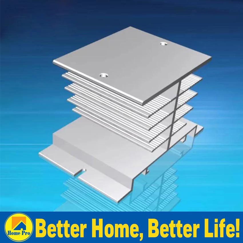 SSR Aluminum Heat Single Phase Solid State Relay SSR 10A to 40A ...