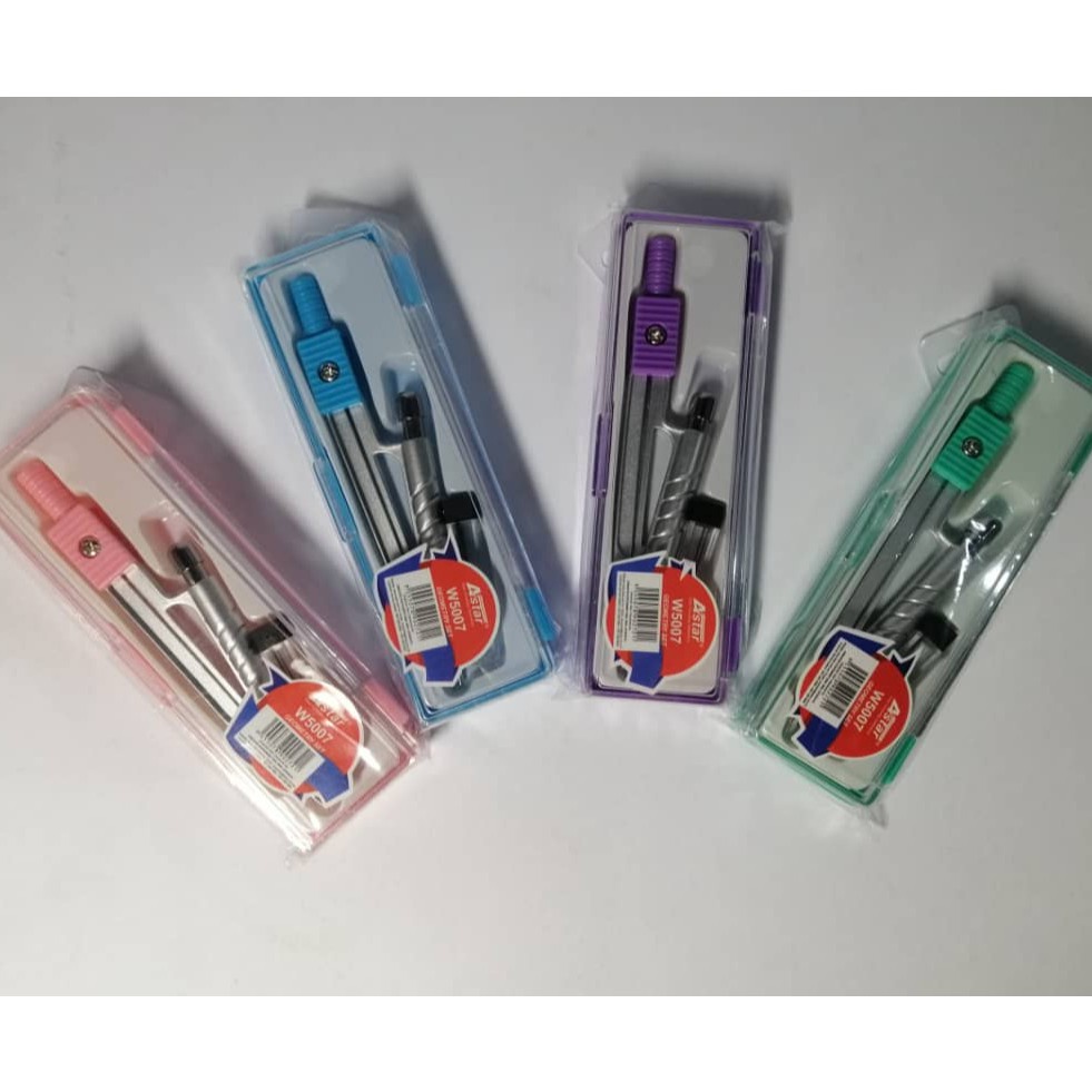 Astar W5007 Geometri Set / Compass With Mechanical Pencil (free pencil ...