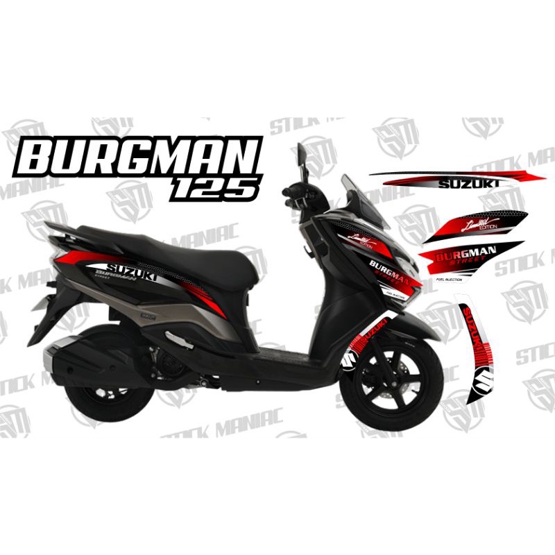 Suzuki burgman decals | Shopee Philippines