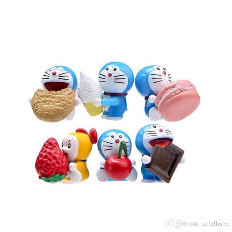 Doraemon COOKIES Figure SET Content 6 PCS TOPPER Cake MOTIF DORAEMON ...