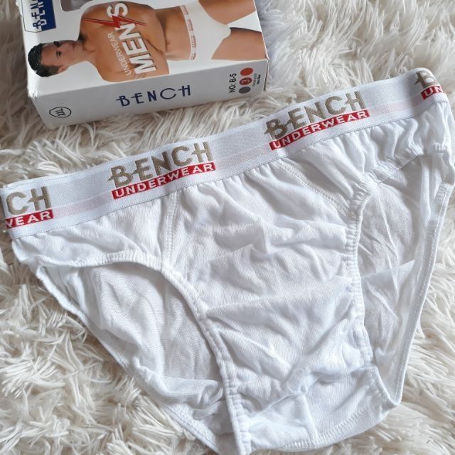 COD Bench white brief cotton w/box#5 | Shopee Philippines