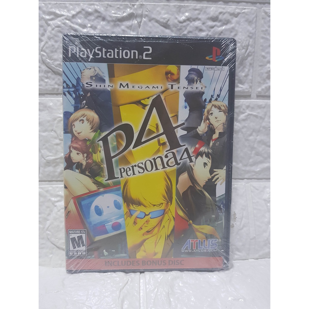Shin Megami Tensei Persona 4 Playstation 2 US Version (Brand new ...