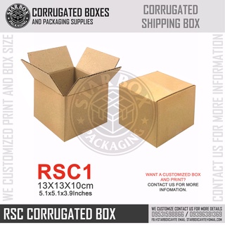 Starbox Brown Kraft Corrugated RSC Boxes Shipping Box Packaging Box ...