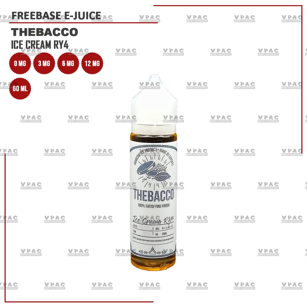 Thebacco ice cream ry4 60ml | BeeCost