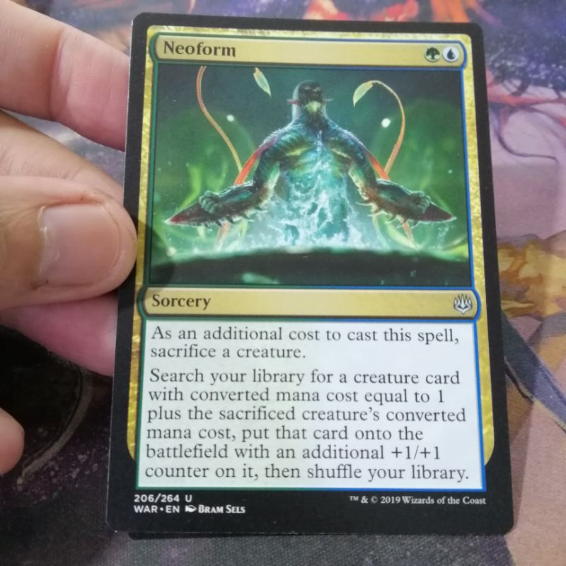 1 Neoform War of the spark WAR MTG card magic commander | Shopee ...
