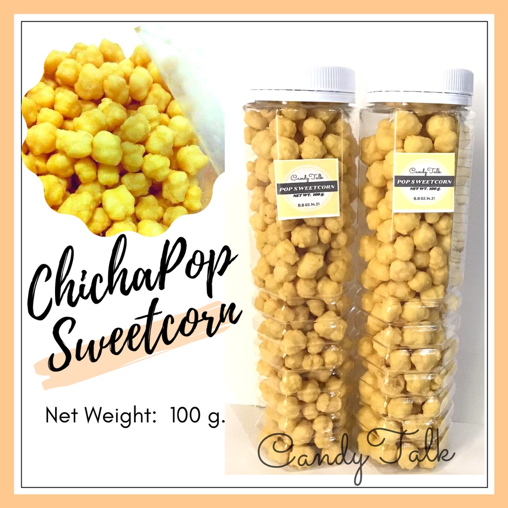 ChichaPop Sweetcorn Flavor (100g) | Shopee Philippines