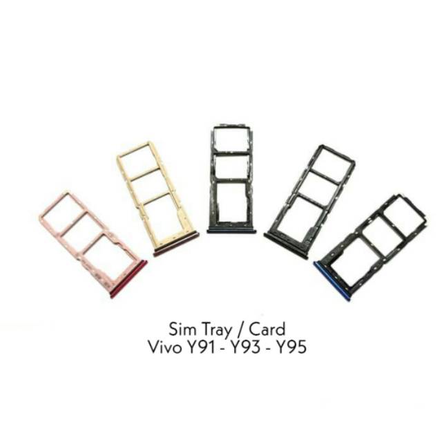 Sim Card Tray Lock Slot For Vivo Y91 Y93 Y95 Y91C | Mamanmobile ...