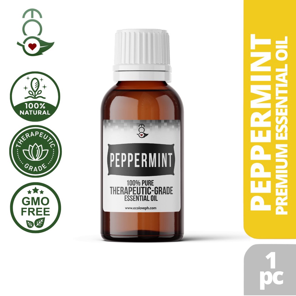 Bulk Peppermint Pure Essential Oil Therapeutic Grade Steam Distilled ...