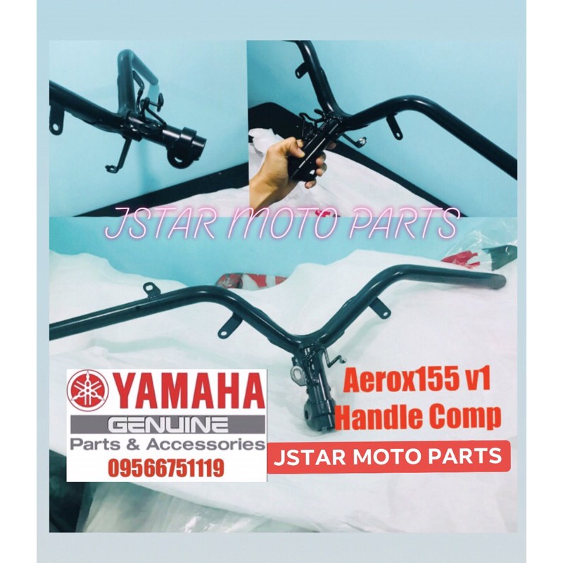 Aerox v1 HANDLE BAR / HANDLE COMP STOCKS MANIBELA / Yamaha Genuine ...