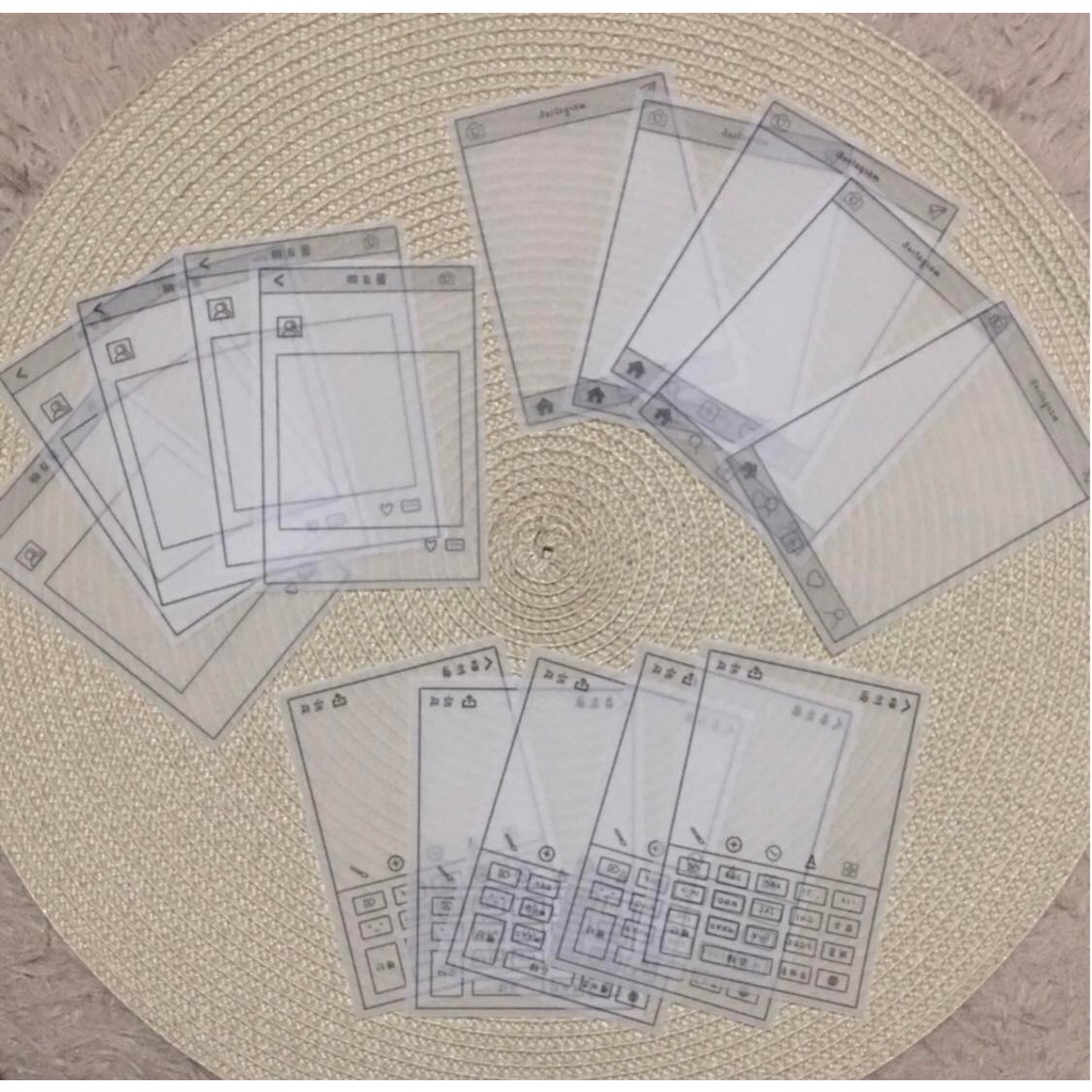 Translucent Collage Note Butter Paper (Repack) | Shopee Philippines