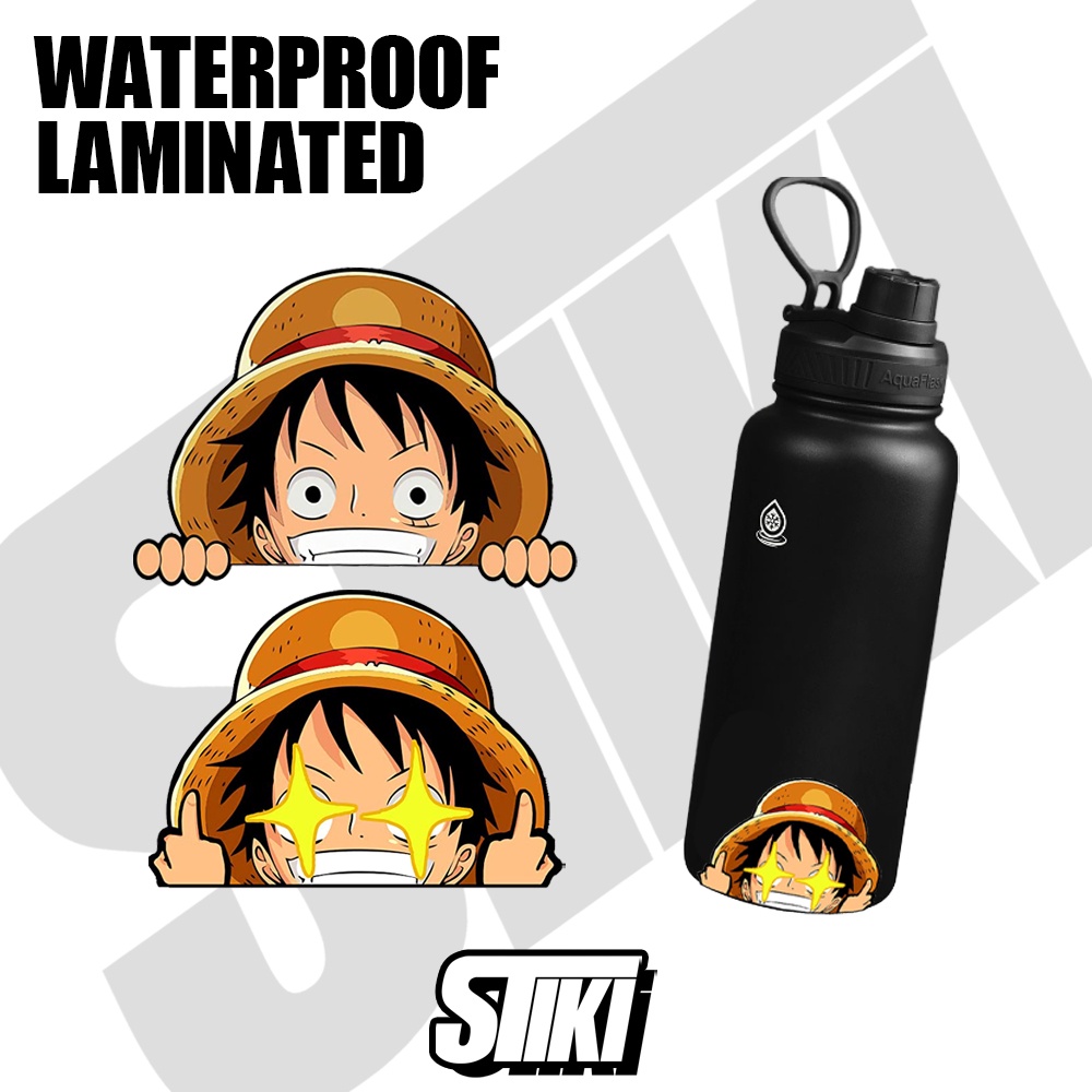 AquaFlask Strawhat Luffy Vinyl Sticker WATERPROOF | Shopee Philippines