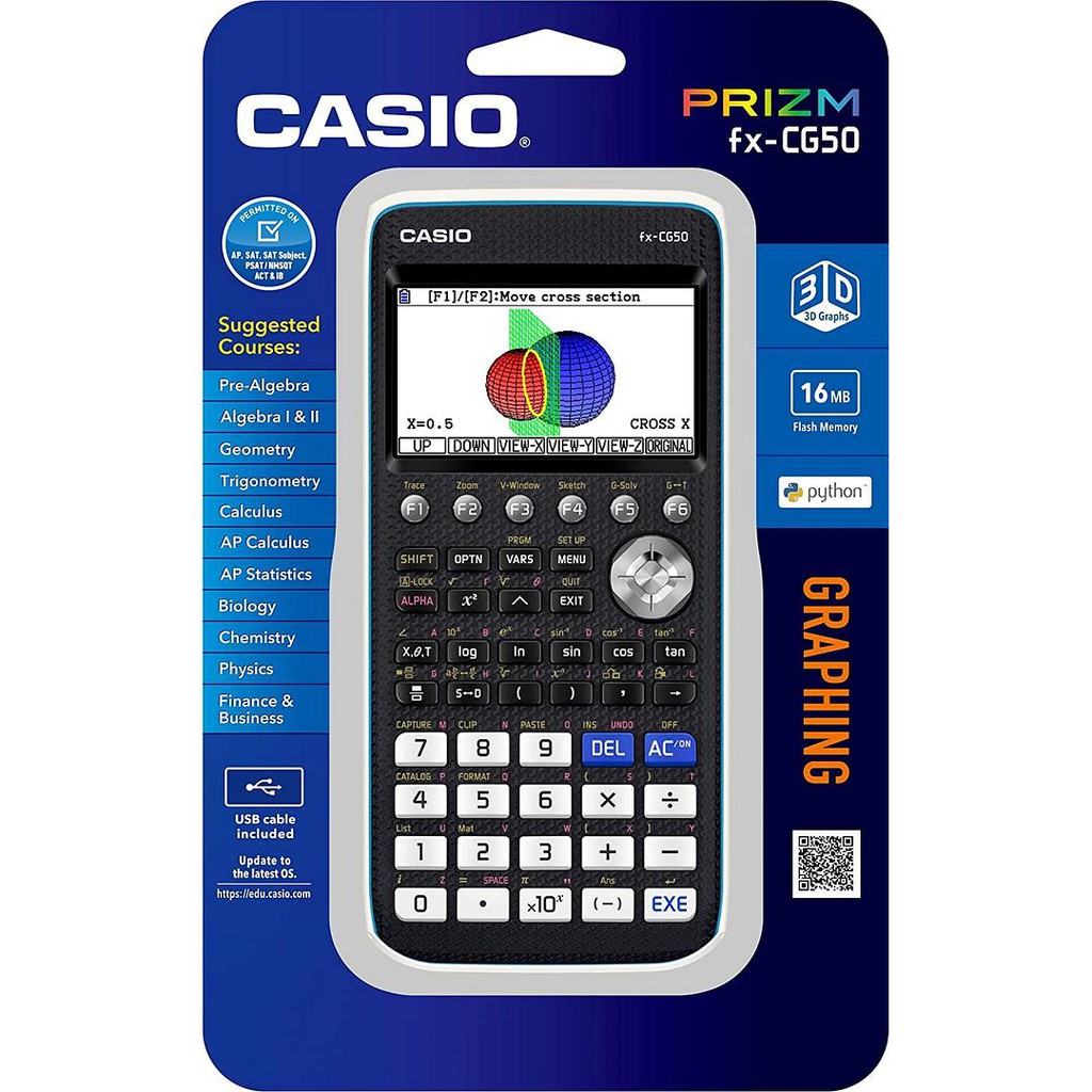 Casio Prizm FX CG50 Color Graphing Calculator Shopee Philippines
