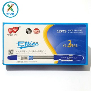 12PCS Enice Gel Pen Set Sign Pen Exam Pens Ball Pen 0.5mm School ...