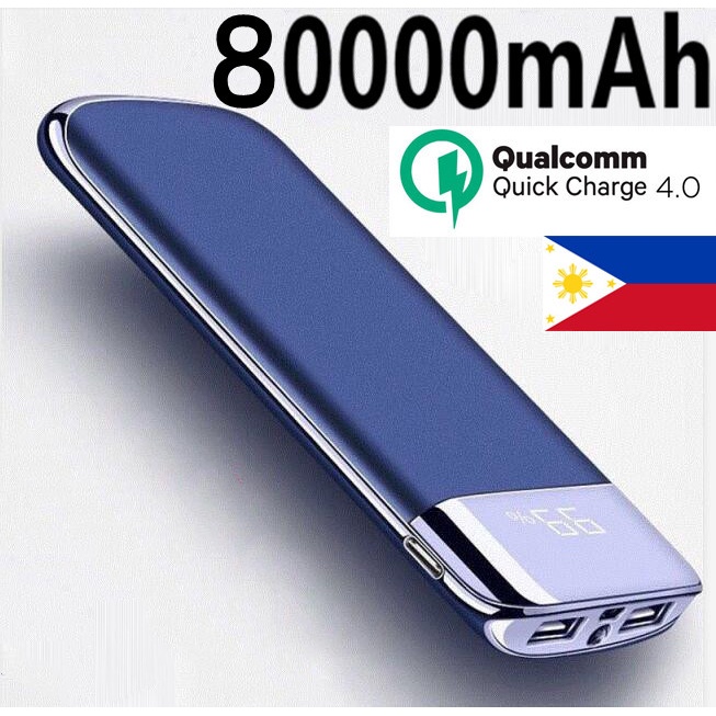 powerbank original 80000mah LED Power Bank Large Capacity Slim Small ...
