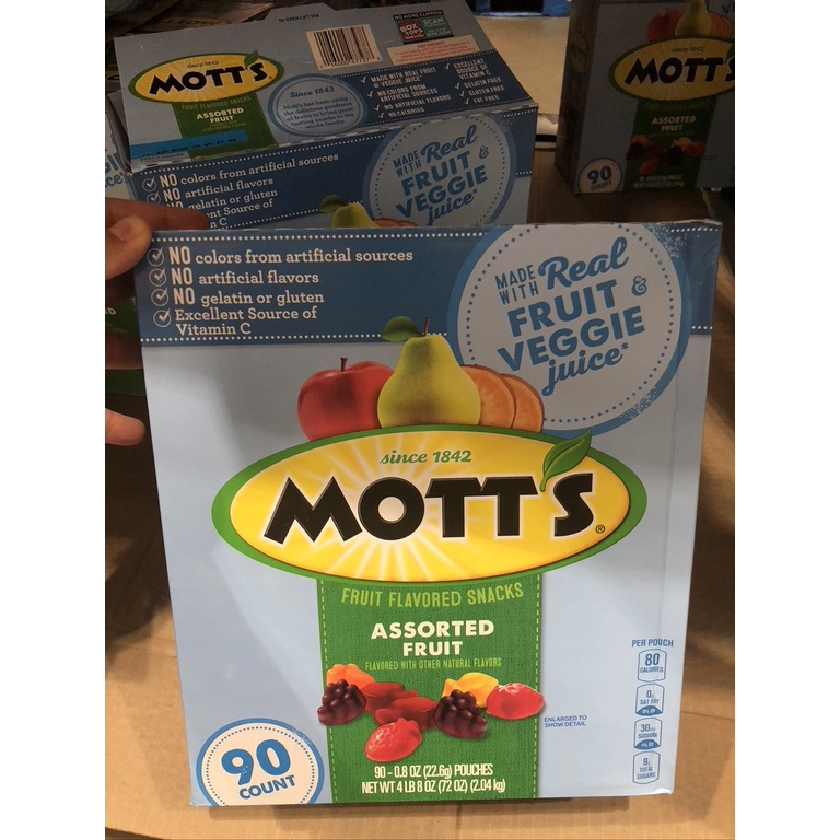 Mott's Assorted Fruit Flavored Snacks 22.6g TINGI | Shopee Philippines