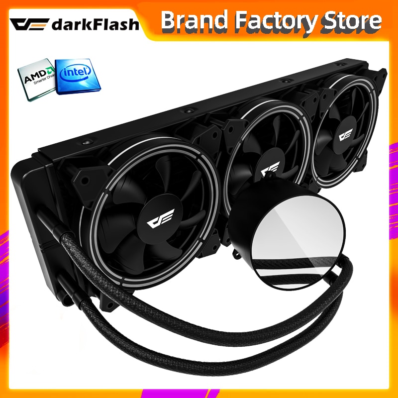 Darkflash pc Computer Water Cooling CPU Cooler RGB Water Cooler ...