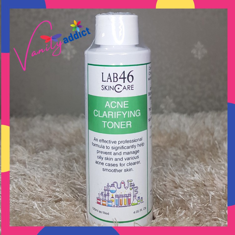 Lab 46 Lab46 Acne Defense Clarifying Toner 120ml | Shopee Philippines