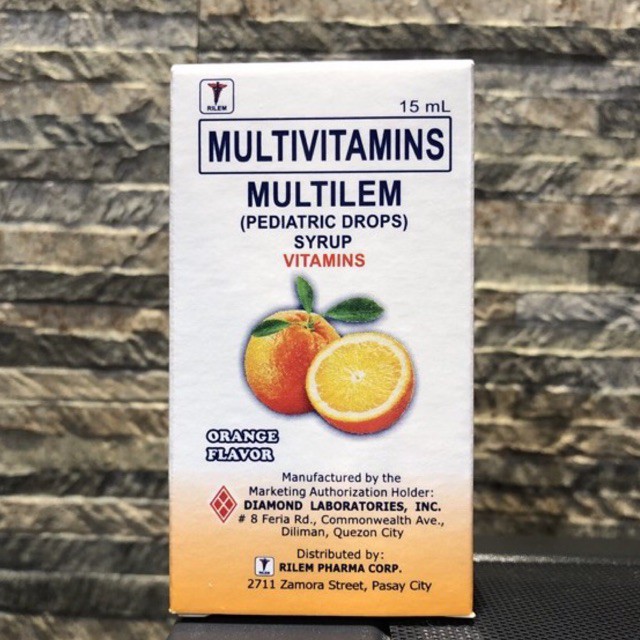 MULTILEM DROPS (Multivitamins) | Shopee Philippines