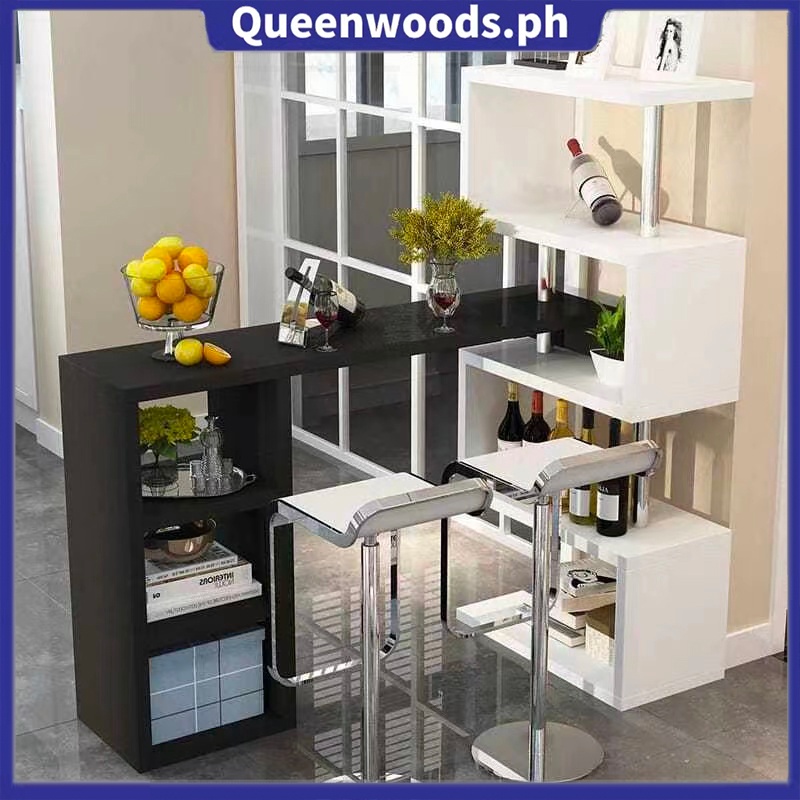 COD Modern MINI Bar table Rotating 360 Swivel Bar counter table coffee ...