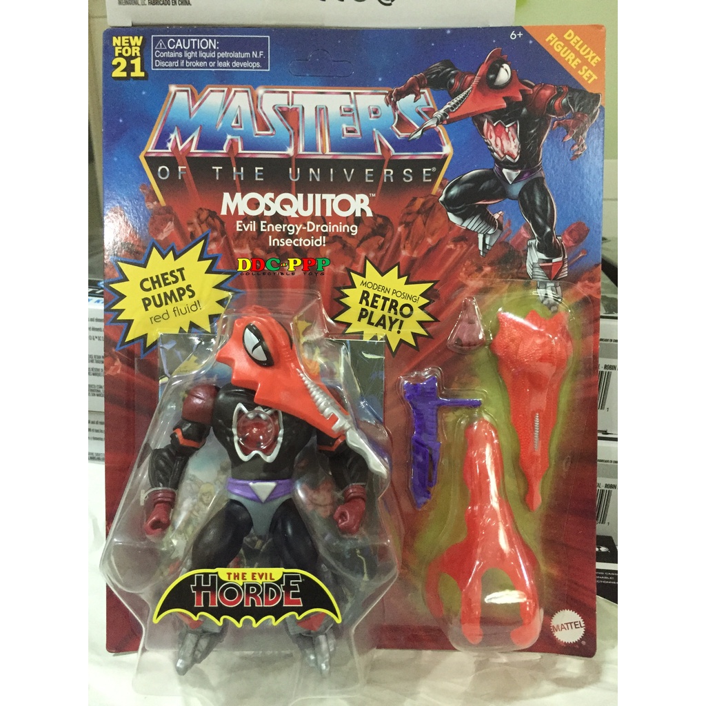 DELUXE MOSQUITOR - MASTERS OF THE UNIVERSE ORIGINS MOTU ORIGINS ACTION ...