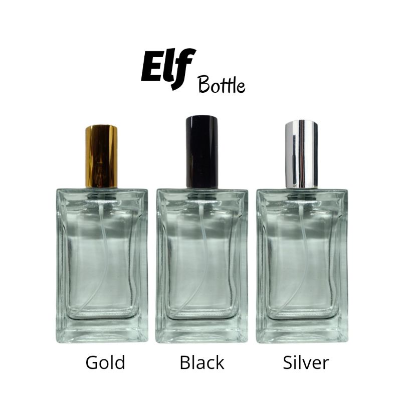 ELF Perfume Glass Bottle (100ml) | Shopee Philippines