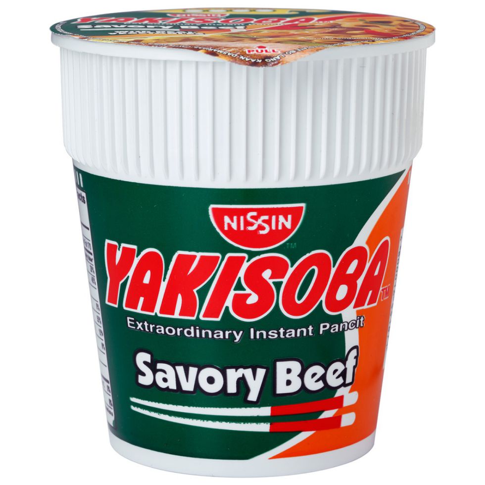 Nissin Yakisoba Cup Savory Beef 77g | Shopee Philippines