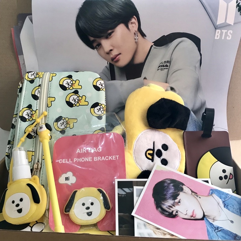 BTS BT21 Park Jimin Chimmy Merch Gift Box | Shopee Philippines