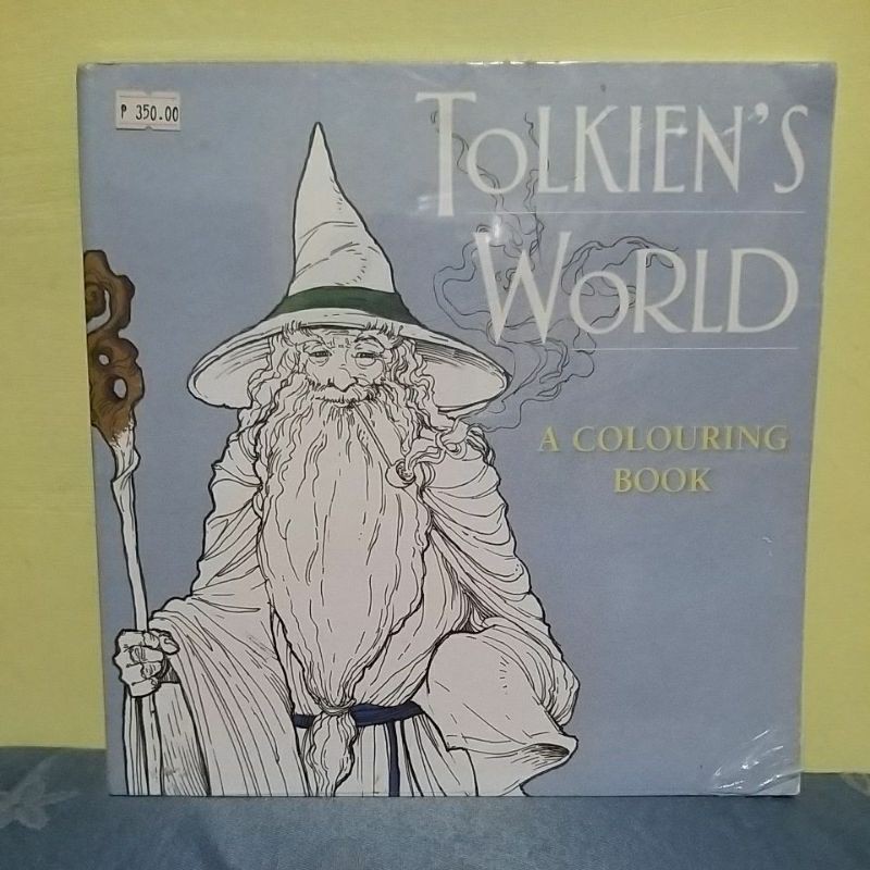 Lord of the Rings: Tolkien's World A Colouring Book | BeeCost