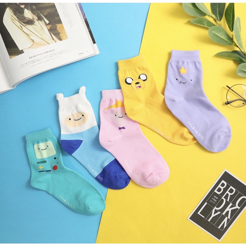 Korean Socks - Adventure Time - Iconic Socks | Shopee Philippines